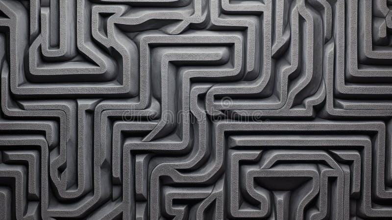 Angles Grey Geometric Patterns Stock Image - Image of depth, angles ...