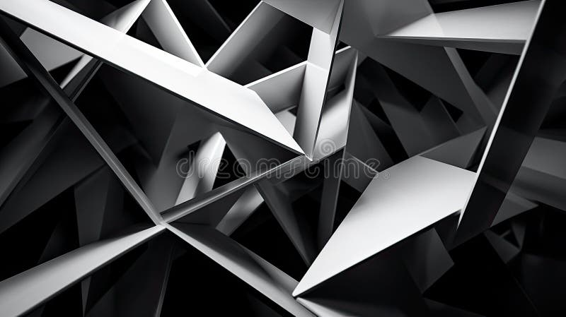 Angles grey geometry stock illustration. Illustration of impact - 318219040
