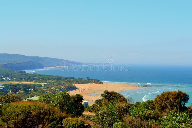 Anglesea Great Ocean Road Melbourne Australia Stock Image - Image of ...