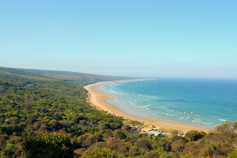 Anglesea Great Ocean Road Melbourne Australia Stock Image - Image of ...