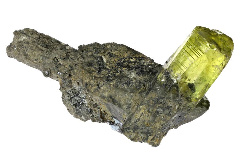 Anglesite crystal stock image. Image of anglesite, unprocessed - 216444597