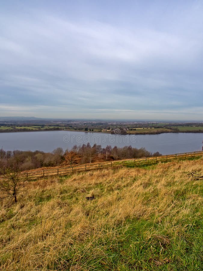 Anglezark reservoir stock image. Image of loch, hill - 38897291