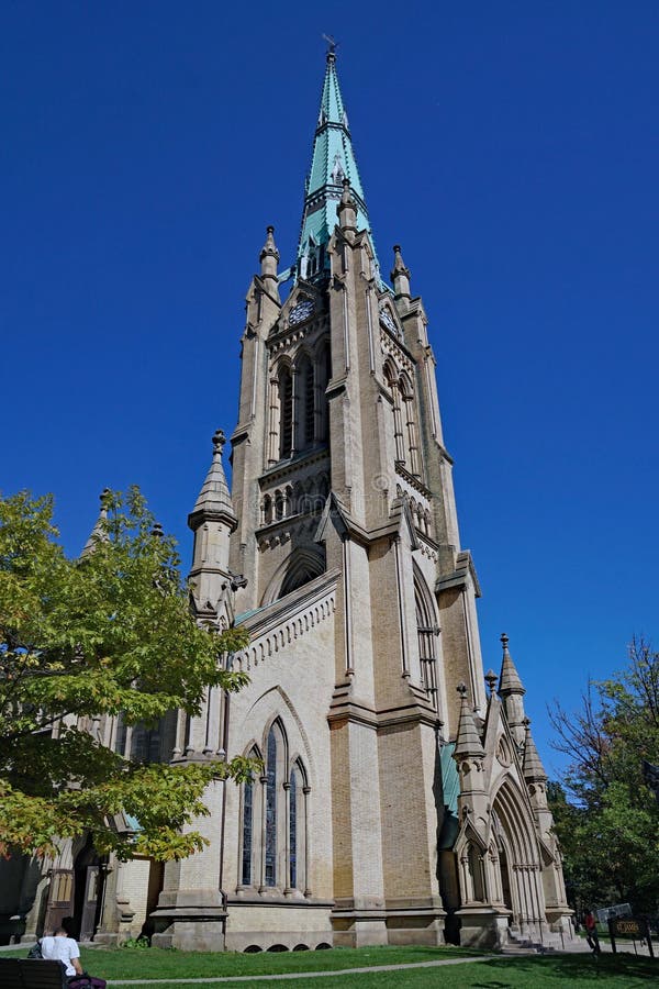 Cathedral, Toronto, Canada stock photo. Image of church - 162544832