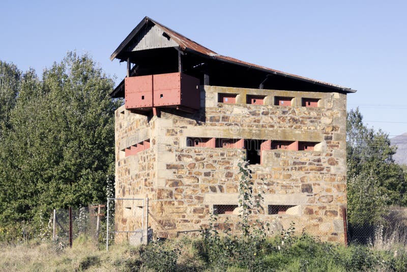 Anglo-Boer War Block House stock image. Image of horizontal - 14070525