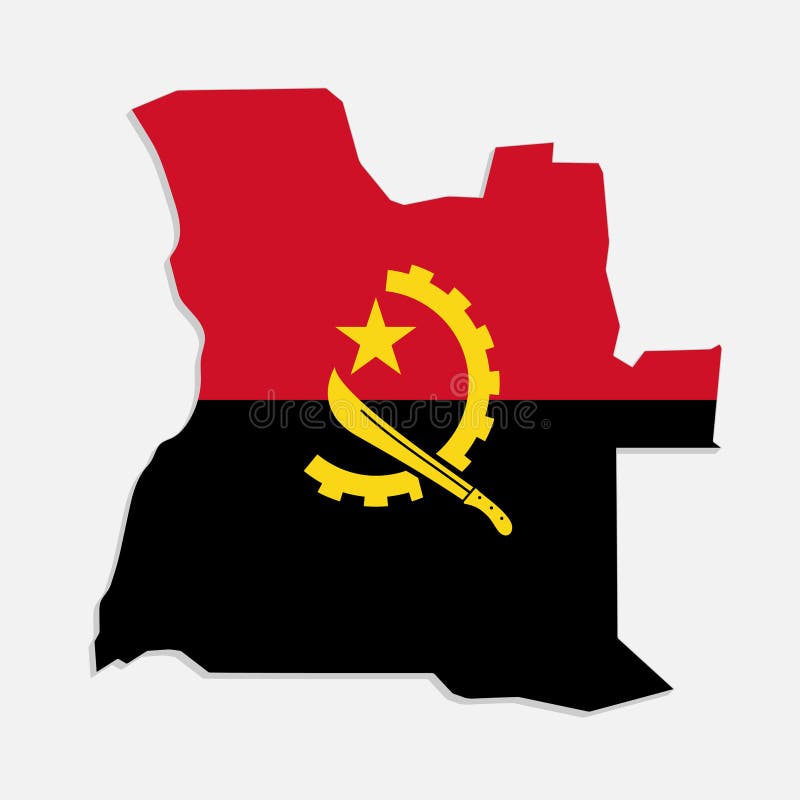 Angola Flag Map Stock Illustrations – 1,902 Angola Flag Map Stock ...