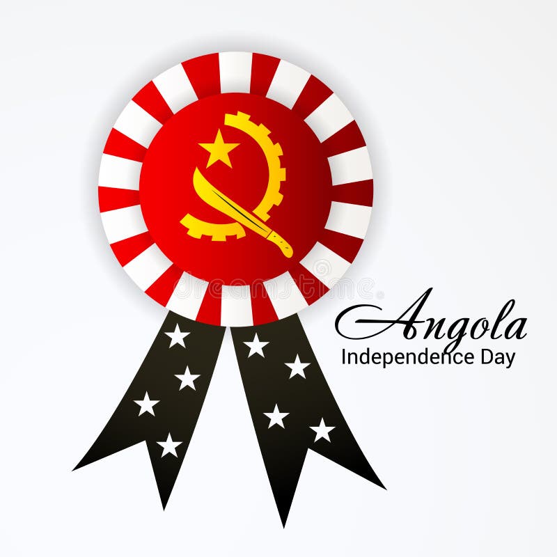 Angola Independence Day. stock illustration. Illustration of cover ...