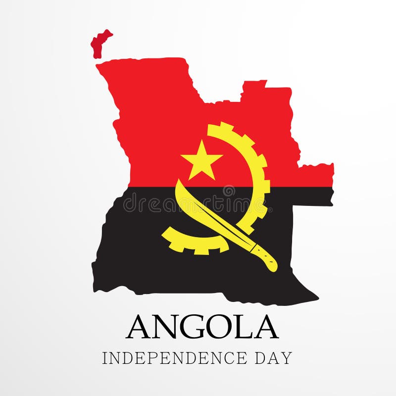 Angola Independence Day. stock illustration. Illustration of business ...