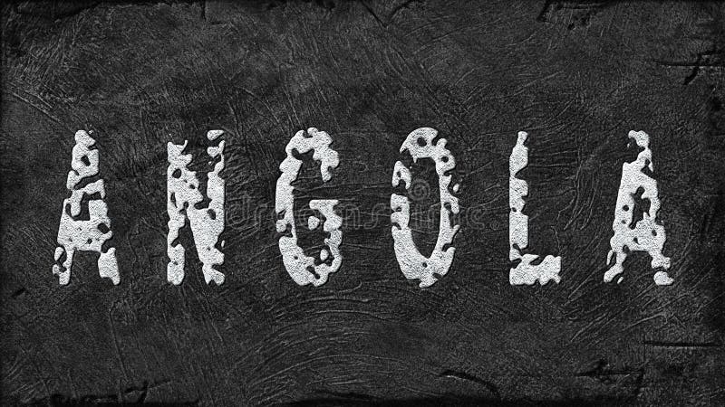 Angola Lithium Extraction, Modern Mining Concept Stock Illustration ...