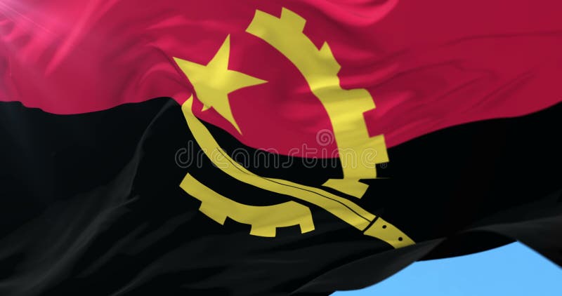 Namibe Angola Provinces Map Outline Animation Stock Video - Video of ...