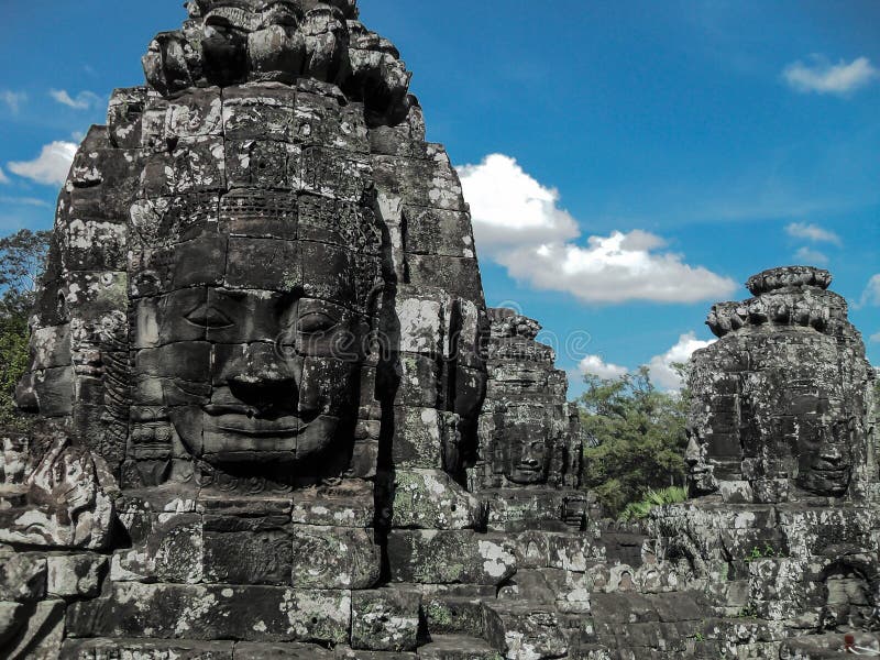 Angor image stock. Image du stupéfier, visage, pierre - 63414655