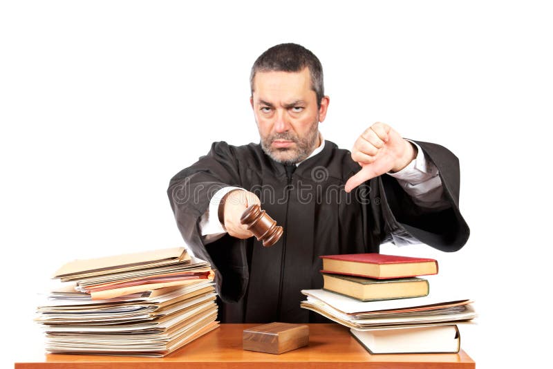 Angry judge stock image. Image of judge, arguing, facial - 5001153