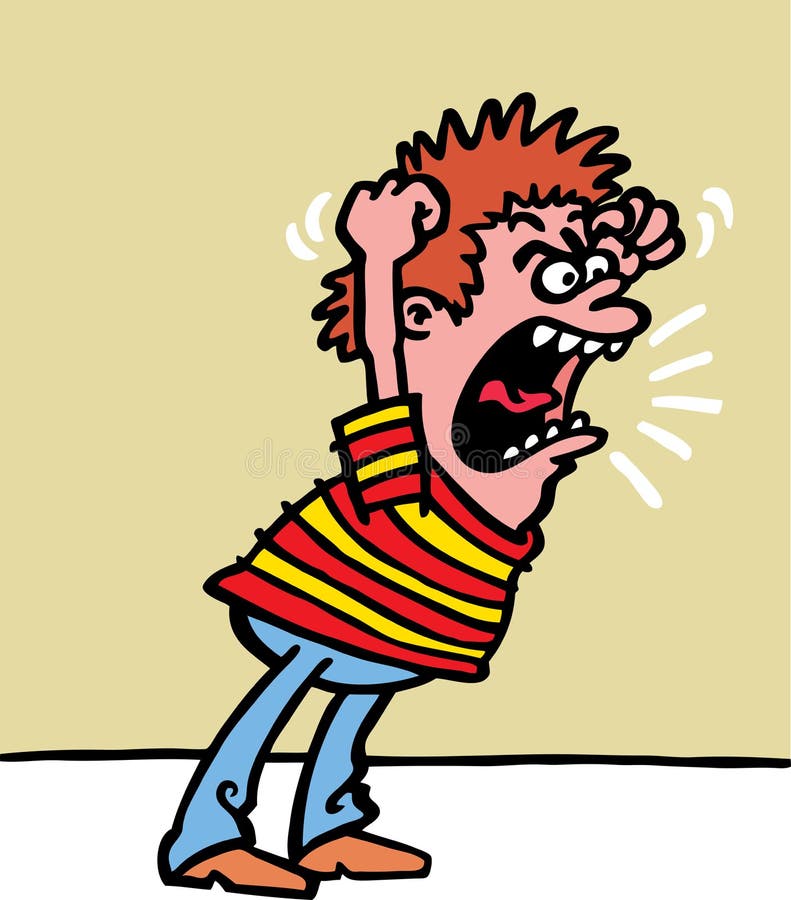 Angry Cartoons Stock Illustrations – 1,278 Angry Cartoons Stock ...