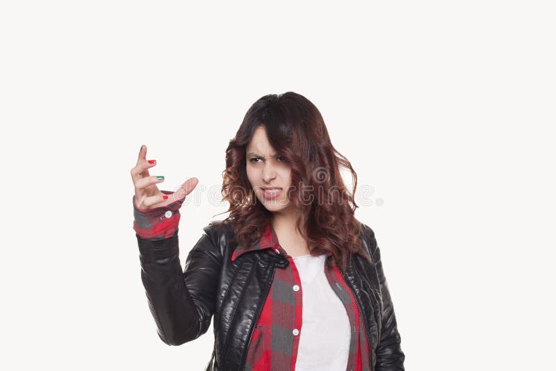 Angry stock photo. Image of model, stress, portrait, young - 29526682