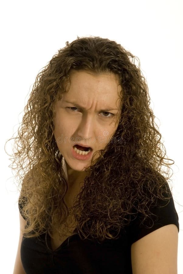 Angry eyes stock photo. Image of angry, hair, expressions - 3323040