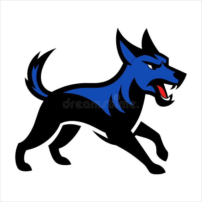 A Angry Animal Burger Picard Vector Illustration Stock Vector ...