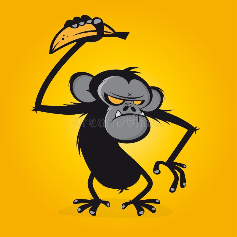 Aggressive Ape Stock Illustrations – 623 Aggressive Ape Stock ...