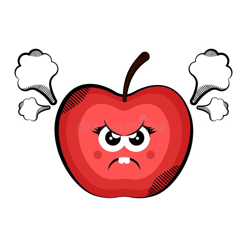 Angry Apple Stock Illustrations – 978 Angry Apple Stock Illustrations ...