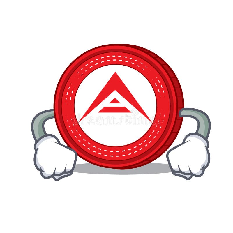 Angry Coin Cartoon Character Collection Stock Vector - Illustration of ...