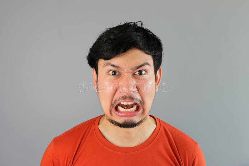 Angry Asian man stock image. Image of frustration, executive - 60169555