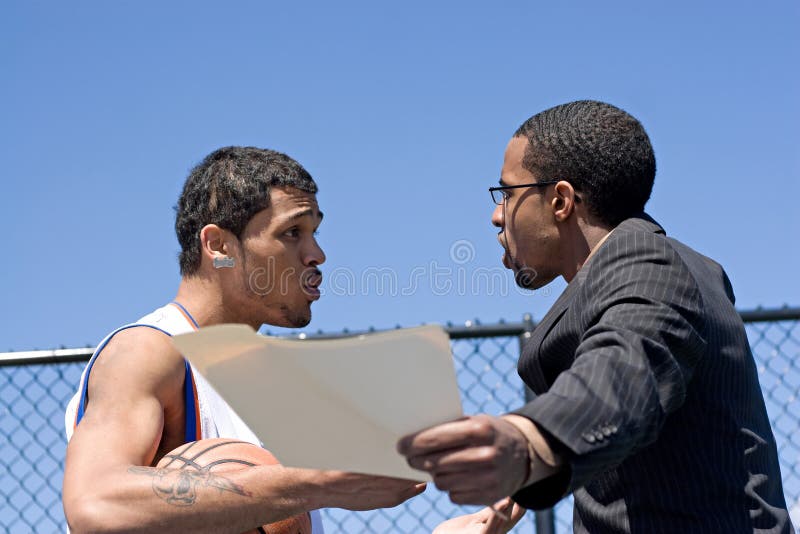 Street Basketball Player Guarding Ball Stock Image - Image of game ...