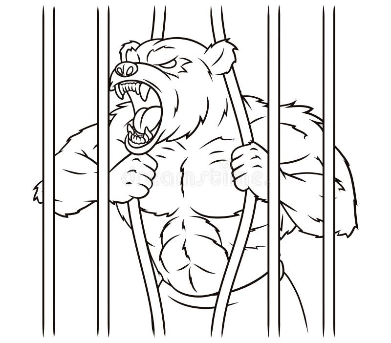 Zoo Cage Drawing