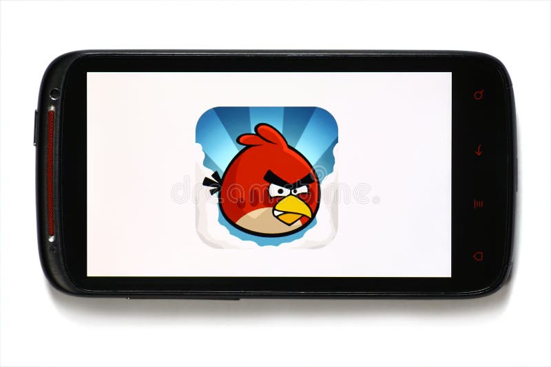 Angry Birds Application Game Editorial Photo - Image of birds, enjoy ...