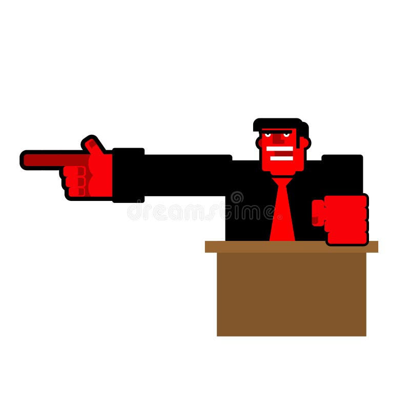 Fierce Boss Stock Illustrations – 260 Fierce Boss Stock Illustrations ...