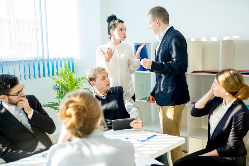 Angry boss yelling stock image. Image of chief, executive - 89760121