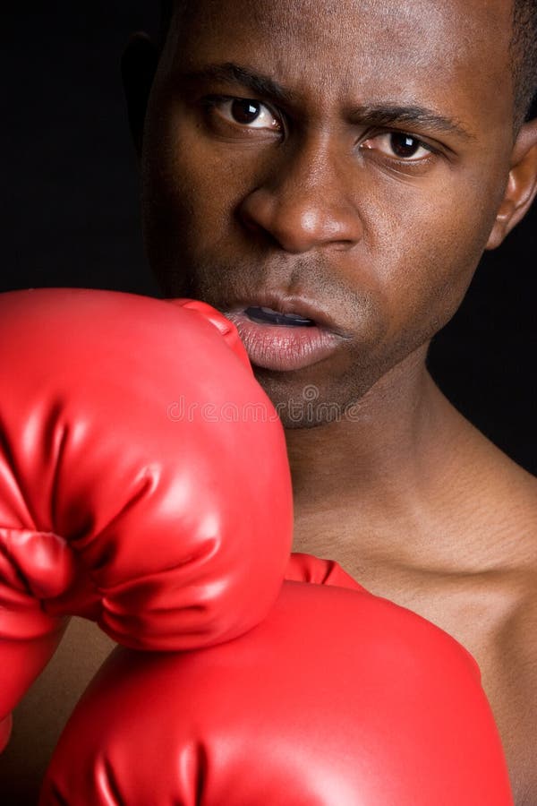 Angry Boxing Man stock image. Image of hitting, fighter - 8064555