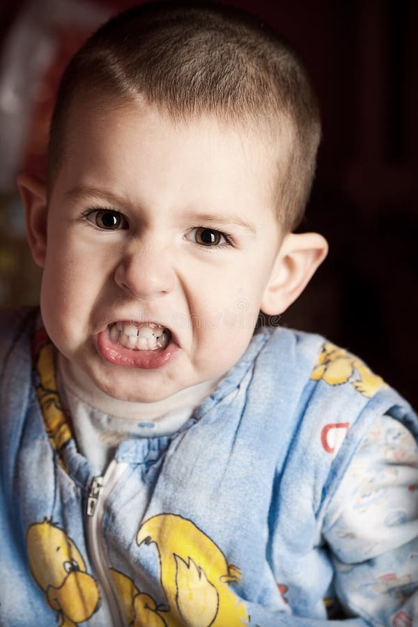 Angry boy stock photo. Image of unhappy, emotion, conceptual - 22807006