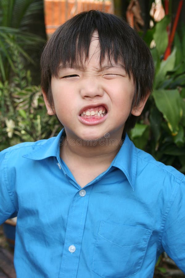 Angry boy stock image. Image of angry, disobedient, frustration - 8299357