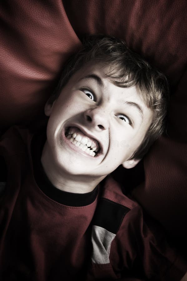 Angry boy portrait stock photo. Image of portrait, hate - 5704318