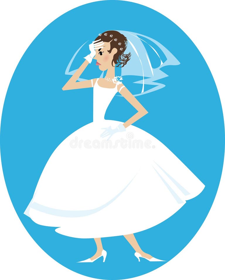 Angry Bride Cartoon Stock Illustrations – 154 Angry Bride Cartoon Stock ...