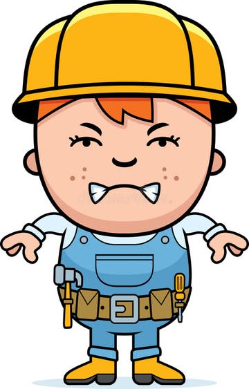 Angry Builder Stock Illustrations – 514 Angry Builder Stock ...