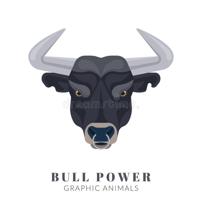 Angry bull stock vector. Illustration of domestic, bison - 56263858