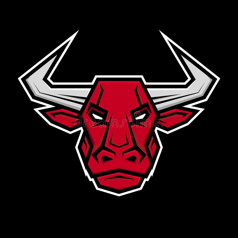 Angry bull logo vector stock vector. Illustration of monster - 238185174