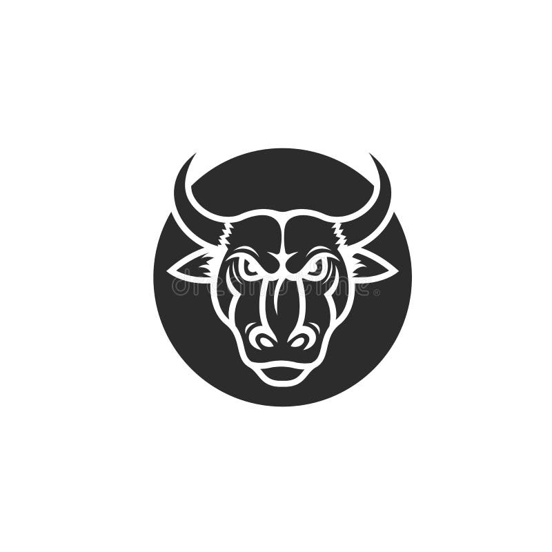 Angry Bull Mascot Icon Vector Illustration Design Stock Vector ...