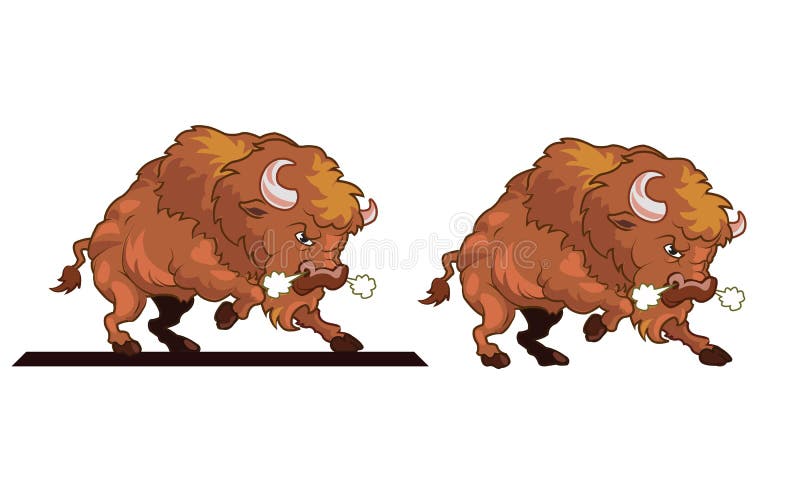 Snorting Bull Stock Illustrations – 34 Snorting Bull Stock ...