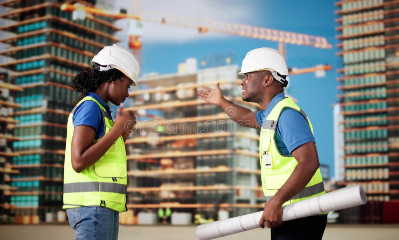 Angry Bullying Boss Having Argument with Employee Stock Image - Image ...