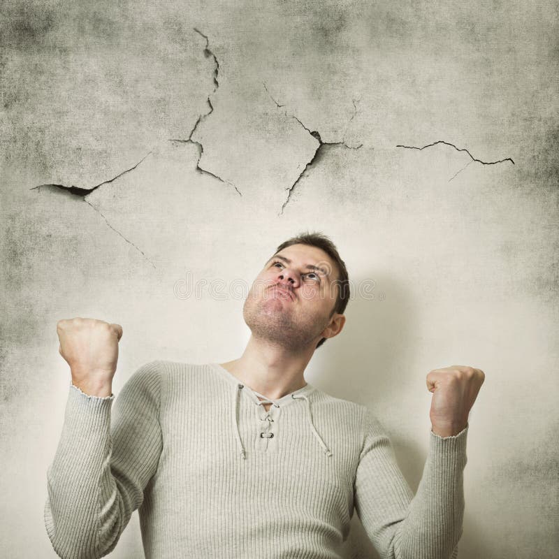 Angry business man power stock photo. Image of competition - 50097032