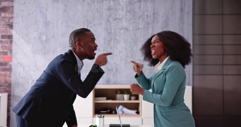 Angry Business People Shouting Stock Photo - Image of argue, fight ...