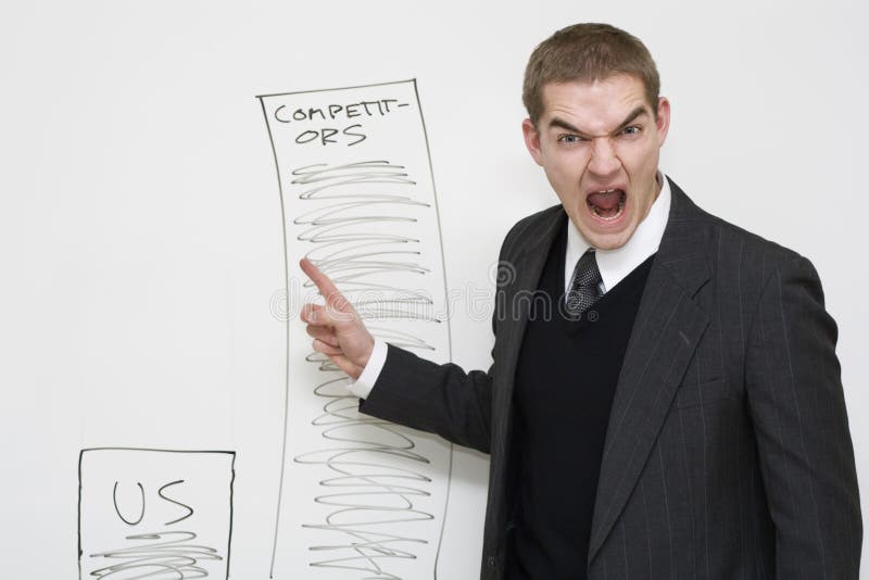 Angry Businessman stock image. Image of help, isolated - 6481445