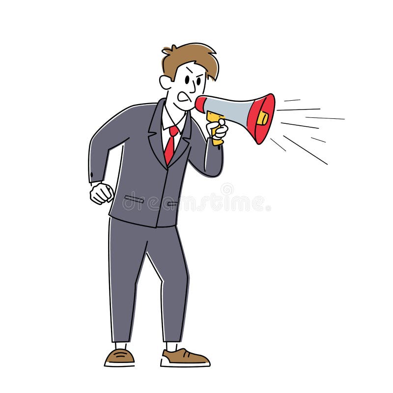 Angry Man Shouting Megaphone Stock Illustrations – 462 Angry Man ... Angry Man Shouting Megaphone Stock Illustrations – 462 Angry Man ...
