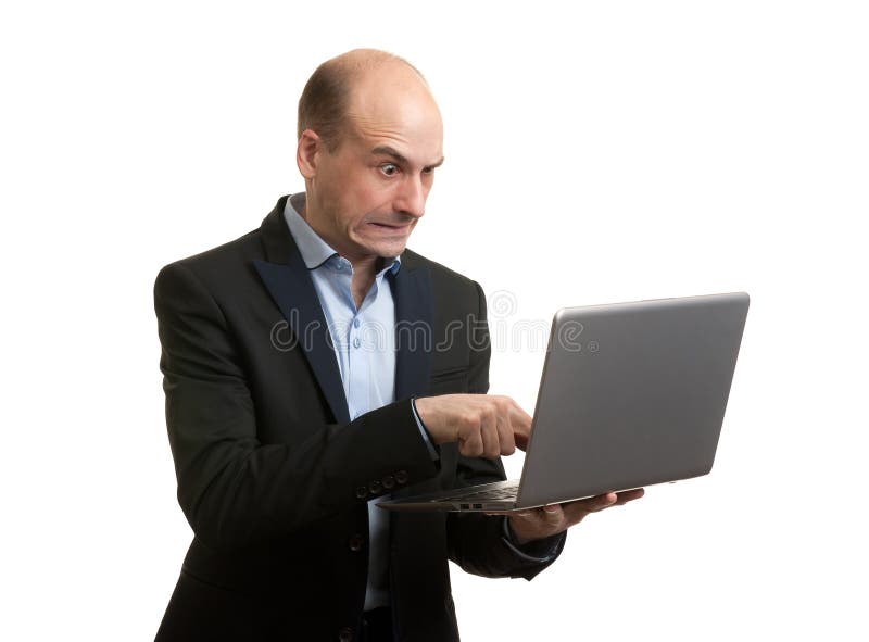 The Programmer and a Computer Stock Image - Image of computer ...