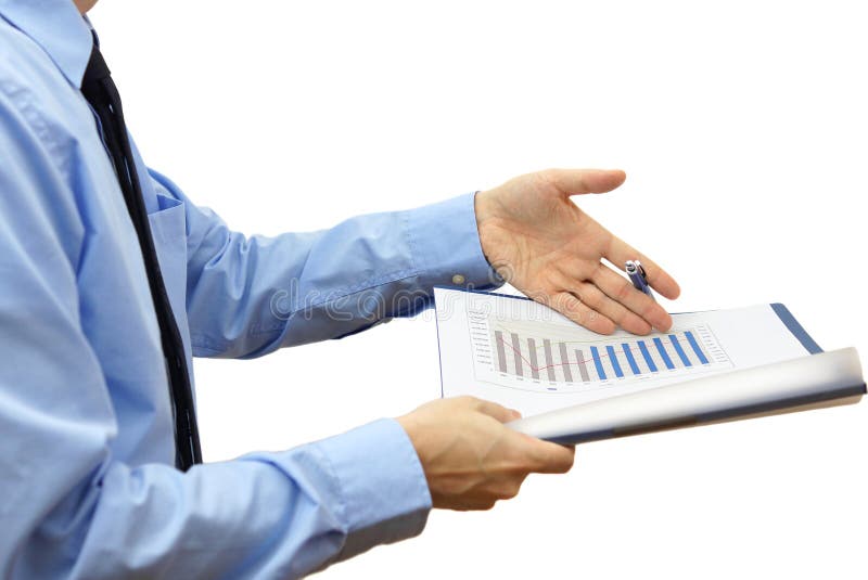 Angry Businessman Over Bad Report Stock Image - Image of discuss ...