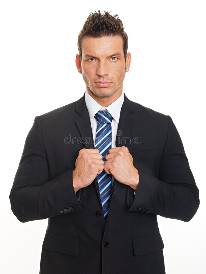 Angry man in suit stock image. Image of thoughtful, face - 42722653