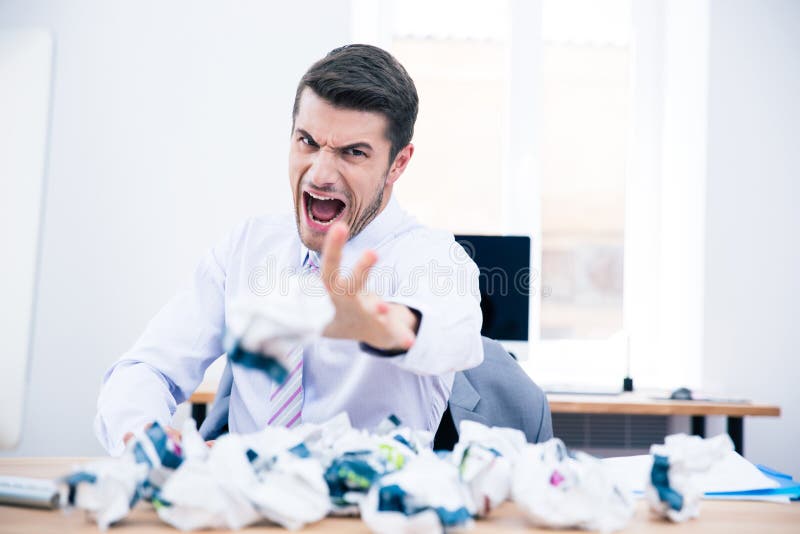 Angry Man Throwing His Laptop At The Beach Stock Photo - Image of ...