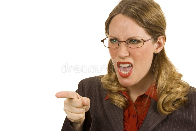 Angry Waitress stock image. Image of hostile, aggressive - 31818359