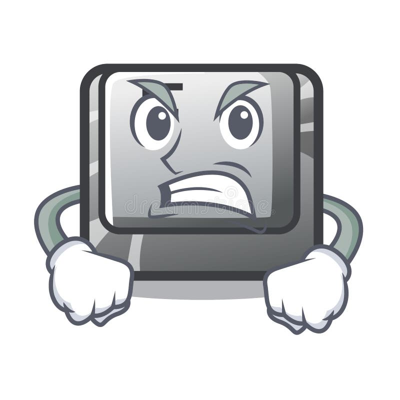 Angry Key Cartoon Stock Illustrations – 161 Angry Key Cartoon Stock ...