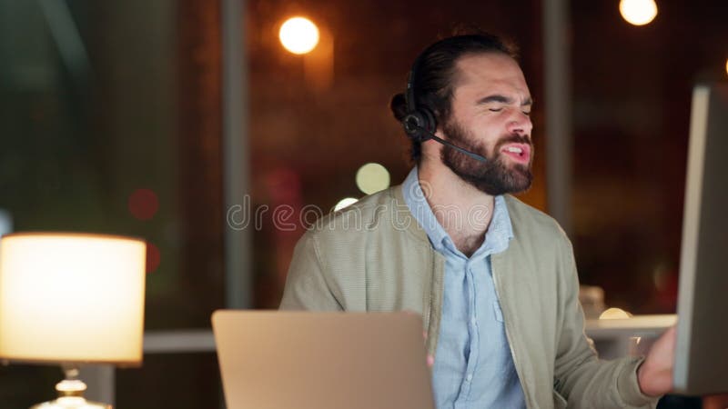Angry Man Talking on a Phone Call Receiving Bad Service. Stressed Black ...